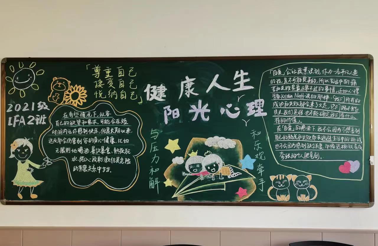 “5·25”心理健康月宣传板报展出活动获奖名单公布